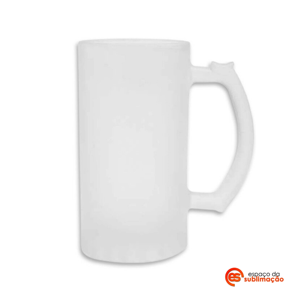 Caneca de Chopp Vidro Fosca 475ml